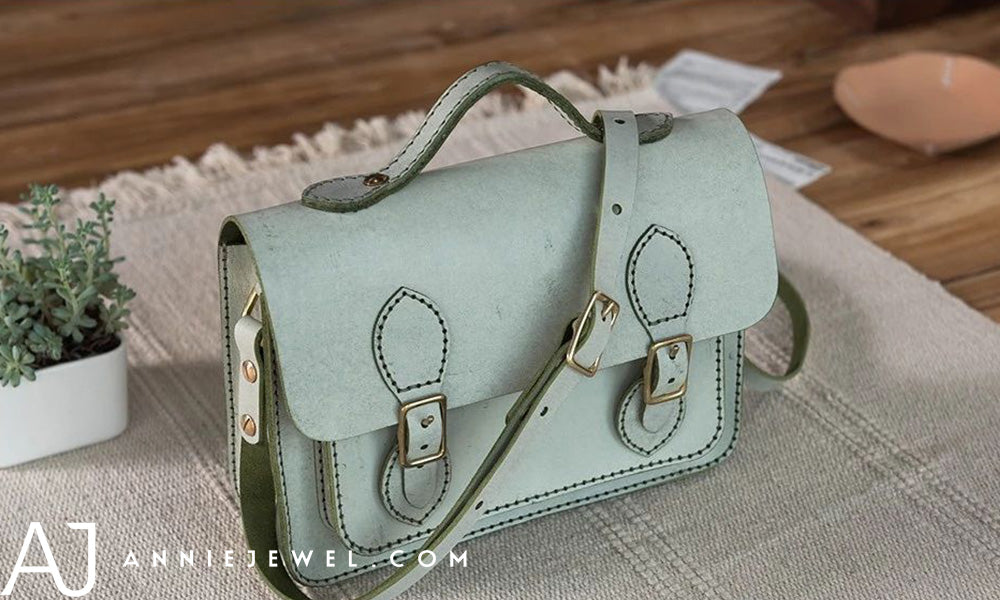 How to DIY Leather Satchel Bag?-Free PDF Pattren Download | Annie Jewel